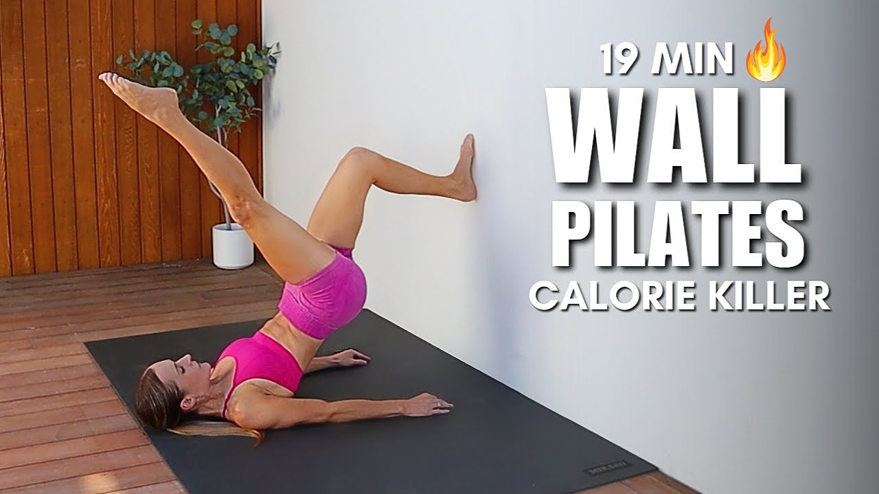 19 Min WALL PILATES for Weight Loss | Full Body Low Impact Workout ...