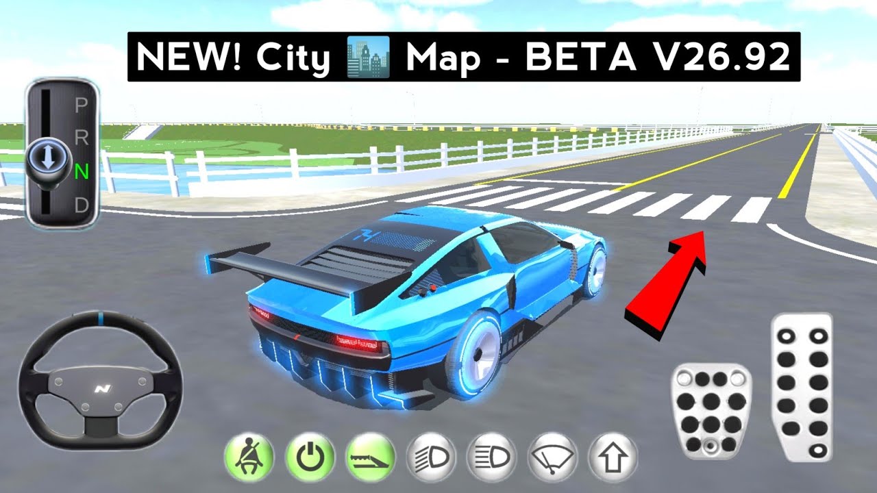 New City Map Update! - 3d driving class 2022 - BETA Version 26.92 - YouTube