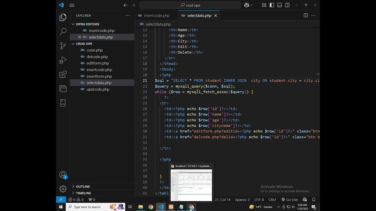 PHP class 2 Aptech - YouTube