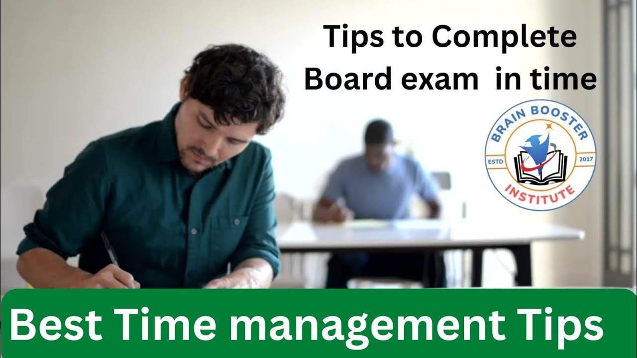 Best Time Management Tips| Tips to Finish the exam in time | CBSE|Board ...