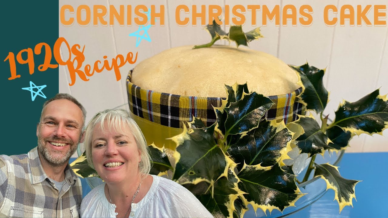 Using a 1920s recipe to bake a traditional Cornish Christmas Cake ...