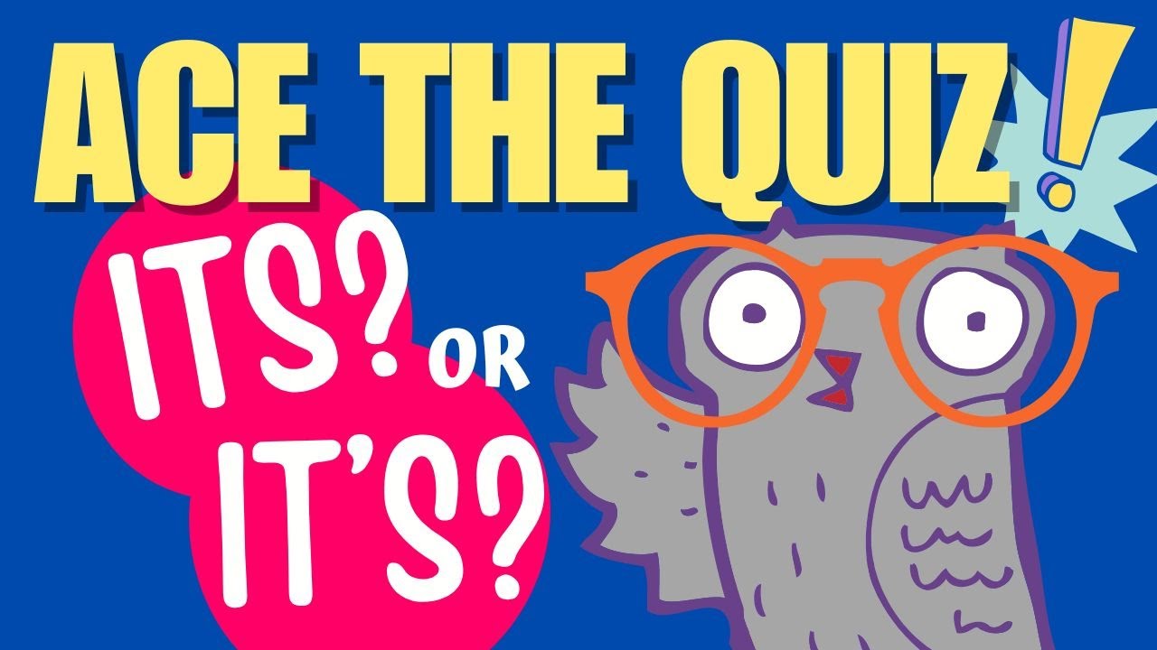 Its or It’s? Quick Grammar Quiz for Beginners & ESL Learners #Its # ...