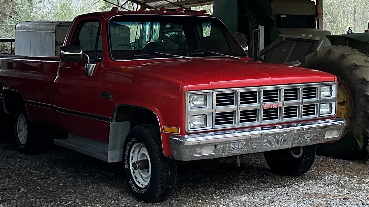 GMC Square Body Walk Around and Background - YouTube