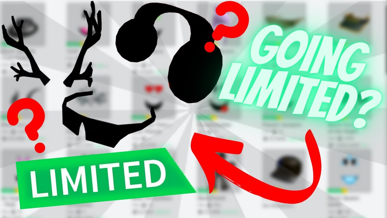 These Roblox items are going Limited!! (Roblox Limiteds) - YouTube