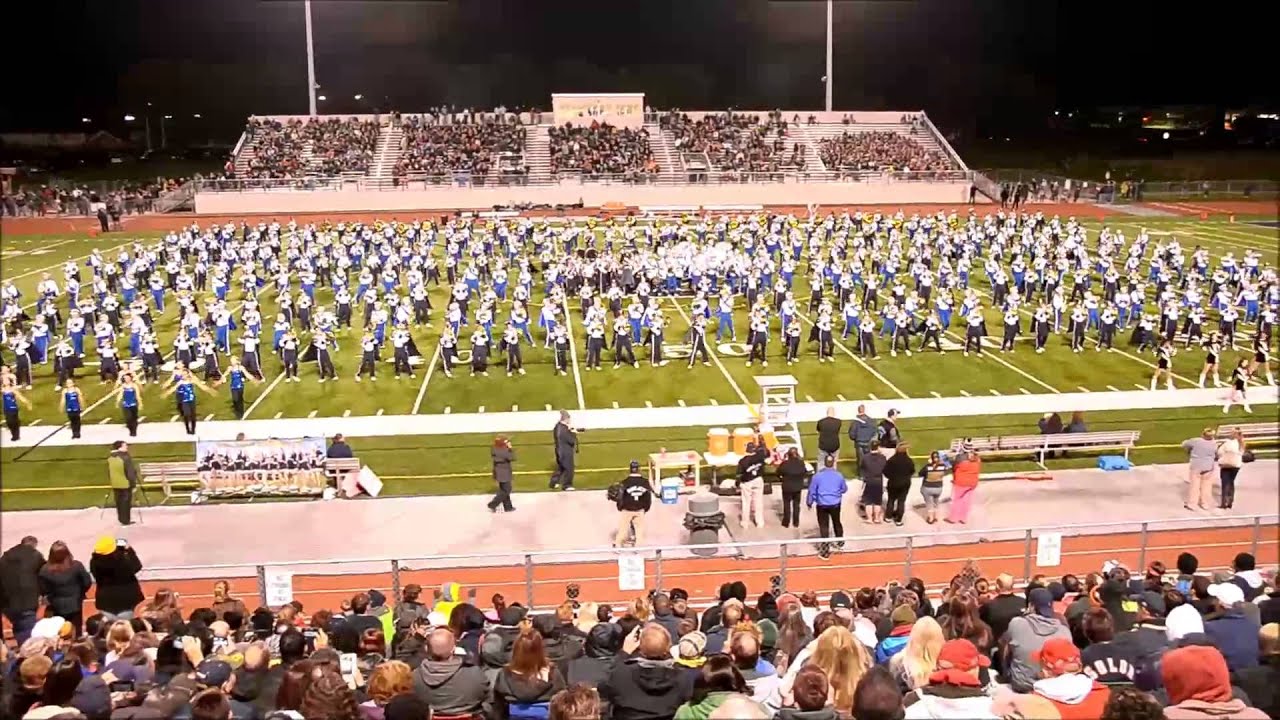 Solon and Hudson Marching Bands - Its Only Rock and Roll - 10-10-2014 ...
