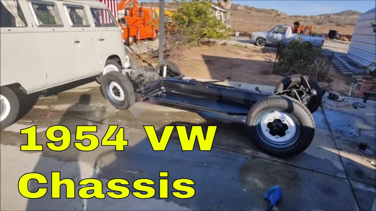 1954 VW Oval Window Beetle Restoration -FULL BUILD - Chassis Assembly ...