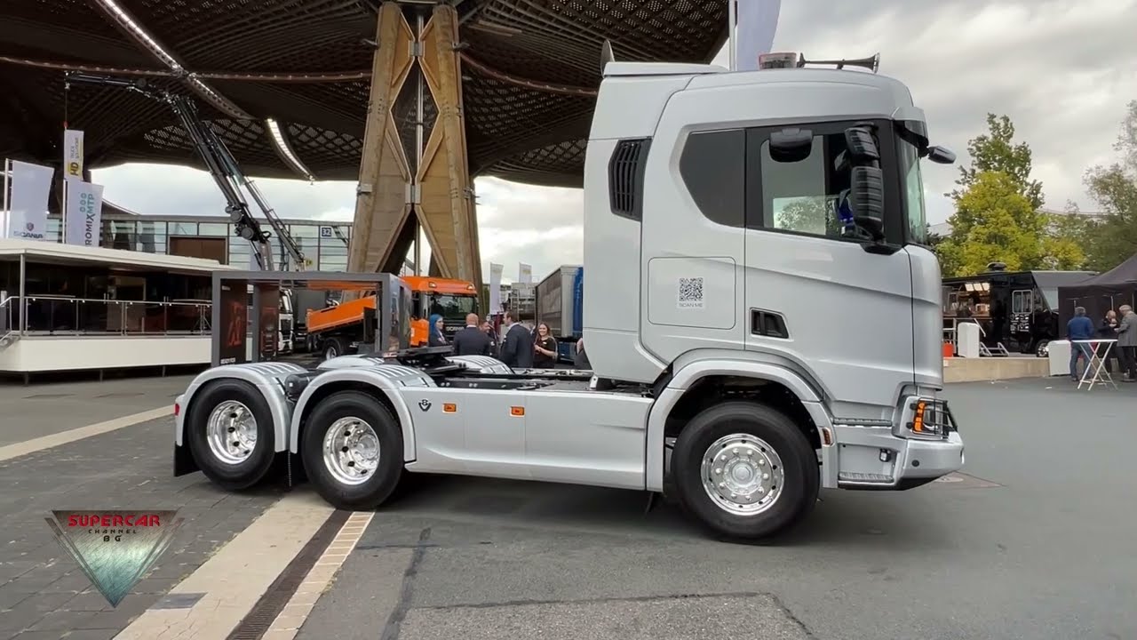 2023 Scania R 660 XT Tipper Tractor Truck Interior and Exterior IAA ...