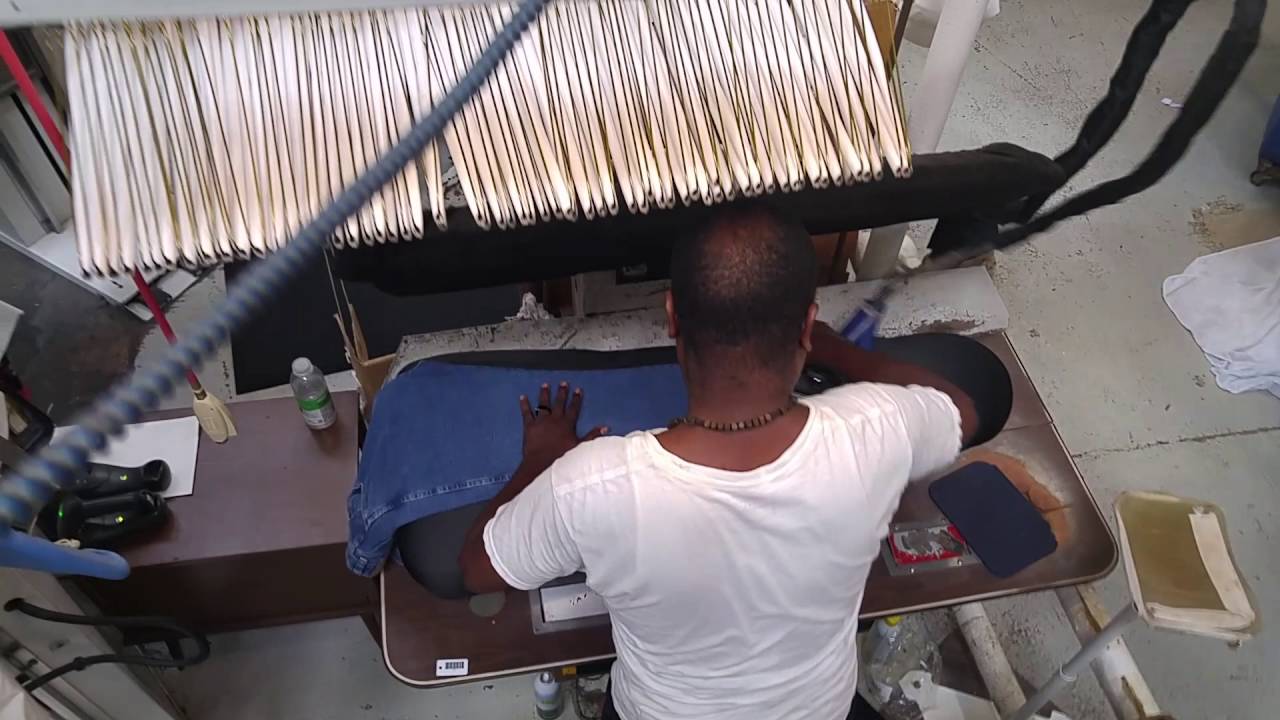 How to Press Jeans in Less than a Minute - YouTube