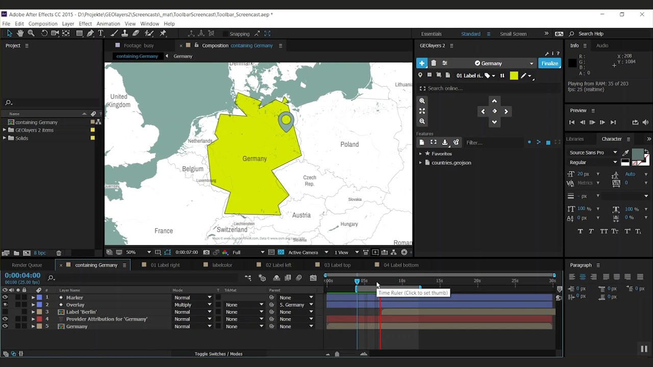 GEOlayers 2 Tutorial 02 Toolbar - YouTube