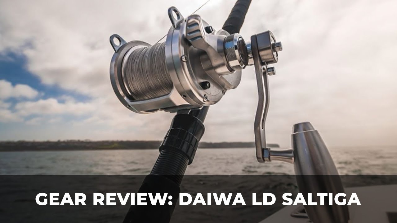 GEAR REVIEW: DAIWA LEVER DRAG SALTIGA REEL - YouTube