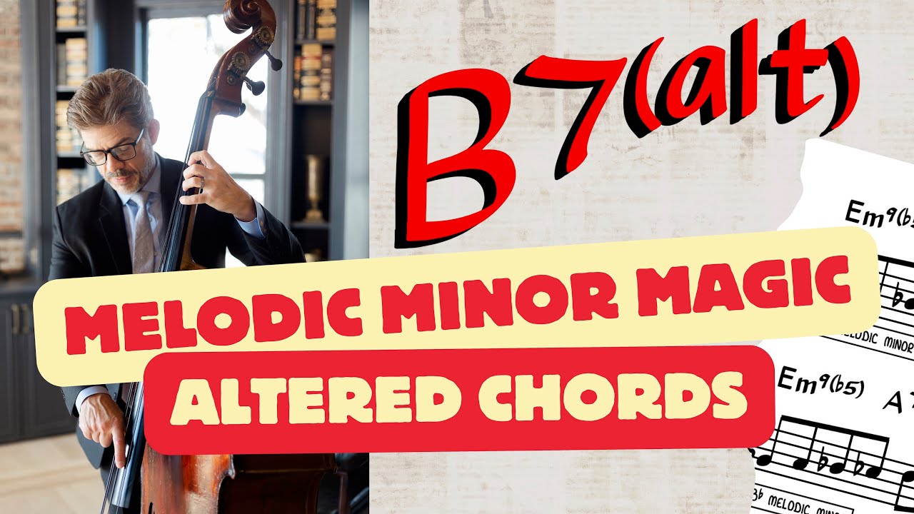 More Melodic Minor Magic: Altered Chord Improvisation - YouTube