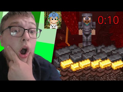 The FUNNIEST FAKE Minecraft speed runs (TERRIBLE) - YouTube