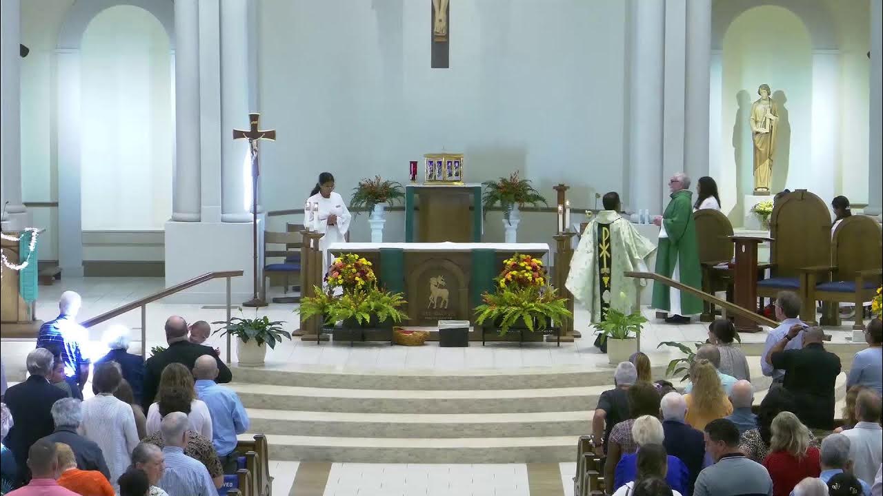 11:00AM Sunday Mass: 28th Sunday in Ordinary Time - YouTube