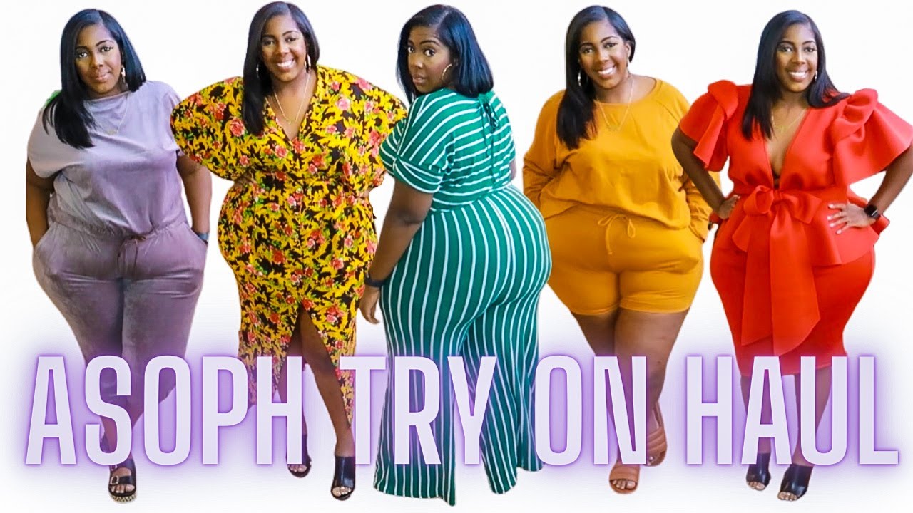 COLORFUL ASOPH PLUS SIZE TRY ON HAUL| APRIL 2021 | PRETTY NICI - YouTube