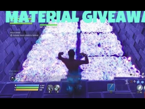 🔴 (REAL) Save The World Giveaway LIVE! 100K PR material #LIVE #Fortnite ...