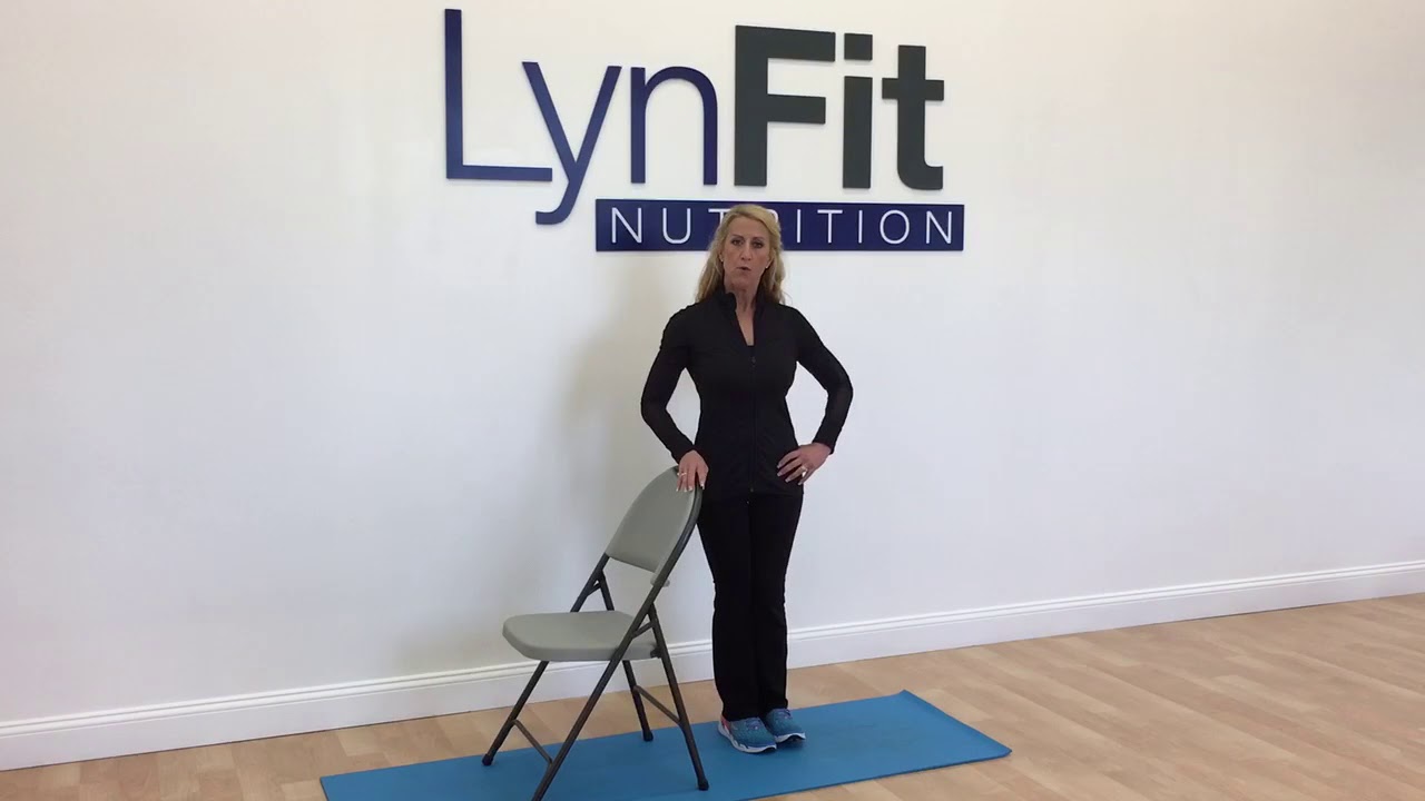 7-Day Leaner Leg Makeover for Bad Knees — Day 4: Side Kicks - YouTube