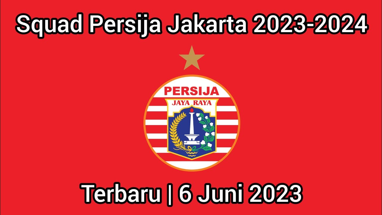 Info Persija Terkini | Squad Persija Jakarta 2023-2024 #persija # ...