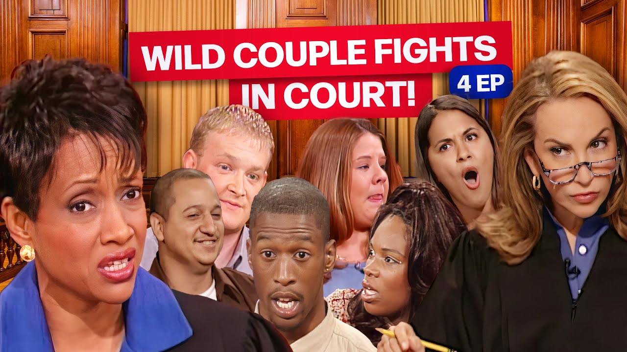 The Wildest Couples Fights In The Courtroom | Compilation - YouTube