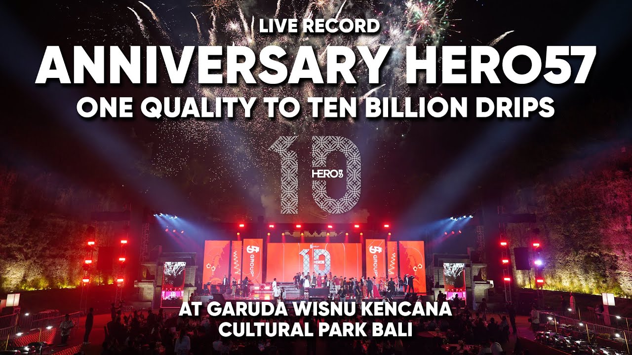 Live Record ANNIVERSARY HERO 57 at GARUDA WISNU KENCANA CULTURAL PARK ...