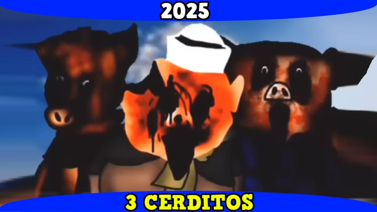 Asi es el TERROR ANALOGICO de los 3 CERDITOS en el 2025 | The Three ...