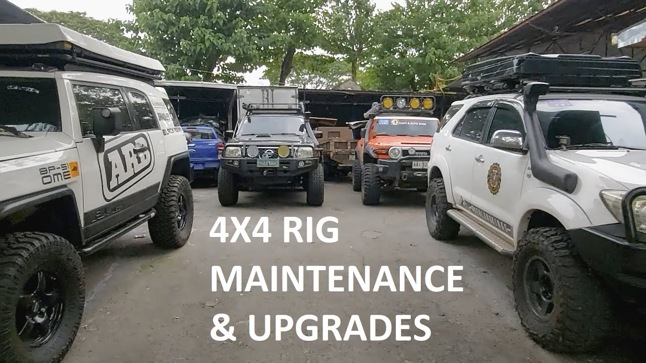 4x4 Rig Maintenance and Upgrades - Fortuner, FJ Cruiser, LC200 - YouTube