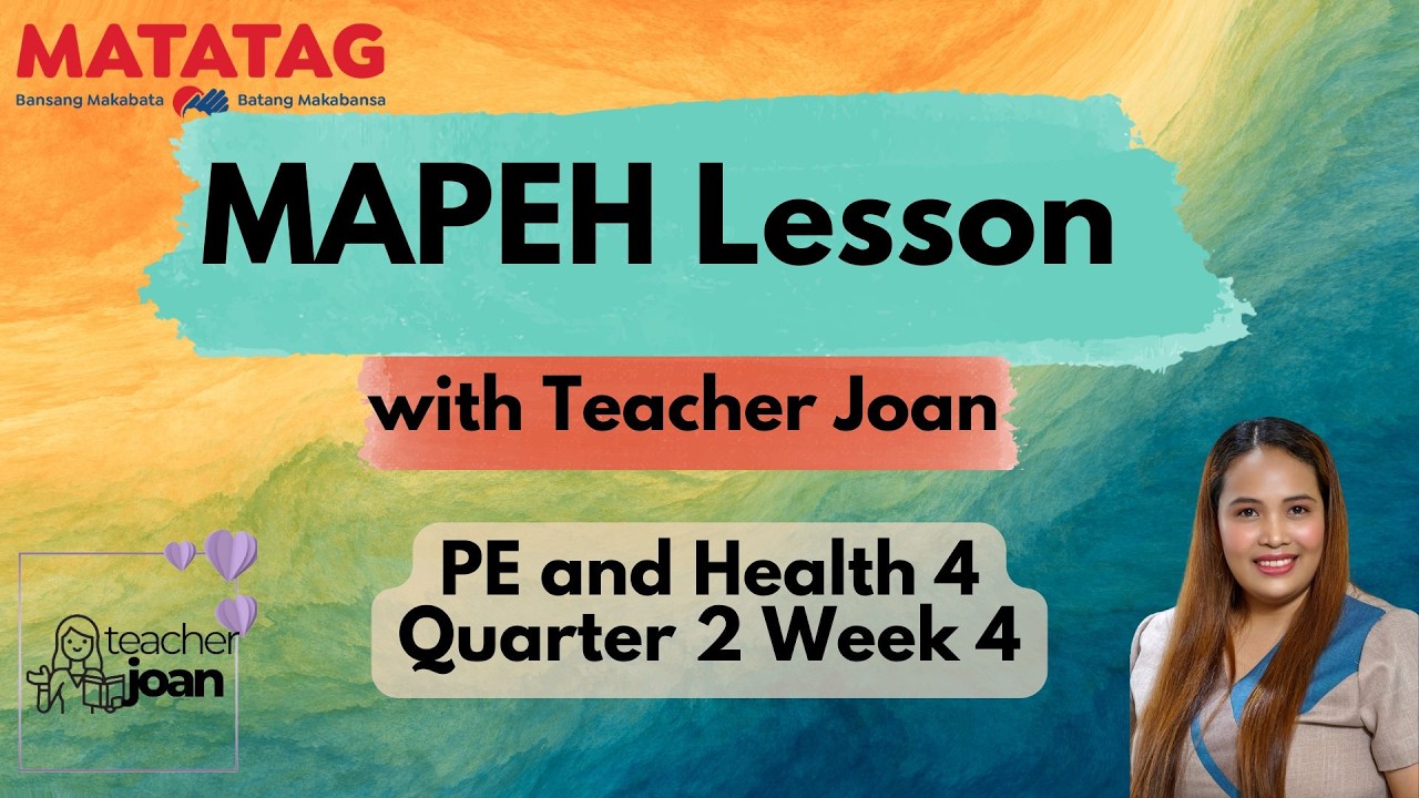 PE and Health Grade 4 Quarter 2 Week 4 (MATATAG CURRICULUM) - YouTube