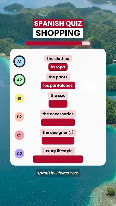 Shopping in Spanish - #learnspanish #spanishvocabulary #dailyspanish # ...
