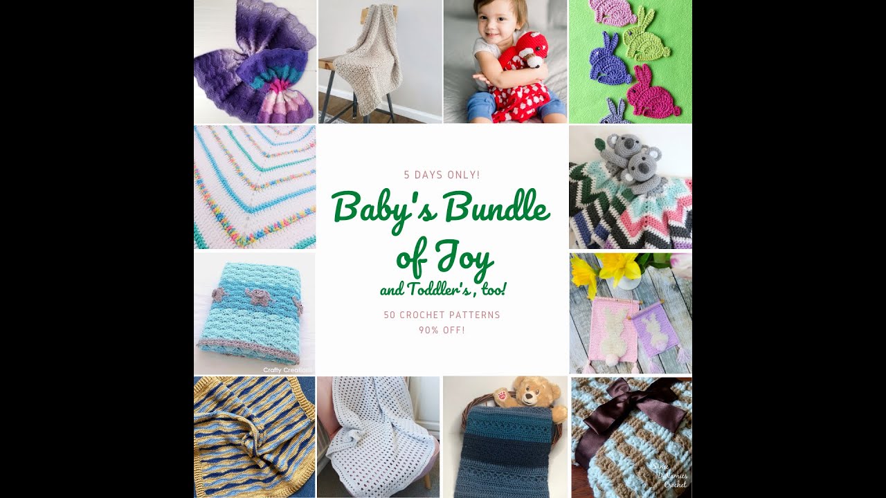 Baby's Bundle of Joy Crochet Pattern Bundle - YouTube
