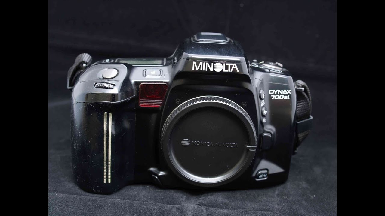 Обзор на Minolta Dynax 700si - YouTube