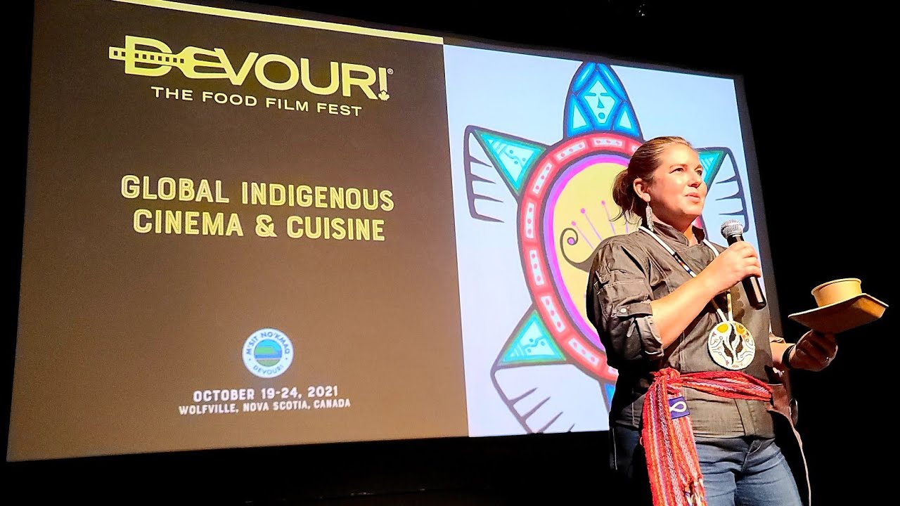 Chef Jenni Lessard (Metis). Indigenous Apps @ 2021 Devour Film & Food ...