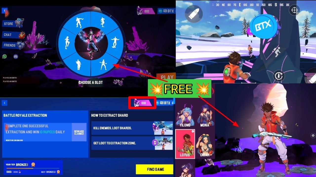 BTX BATTLE XTREME GAME NEW UPDATE 💥/ BTXGAME NEW EVENT/BTX GAME DABALE ...