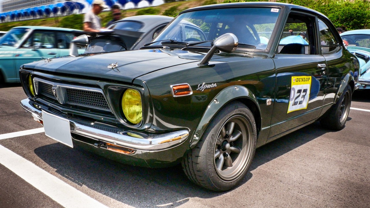 TOYOTA SPRINTER TRUENO トヨタ トレノ TE27 #gymkhana - YouTube