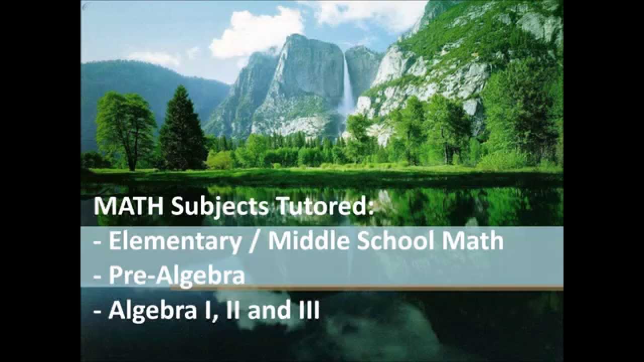 Math Tutoring Honolulu Hawaii algebra geometry services lessons classes ...