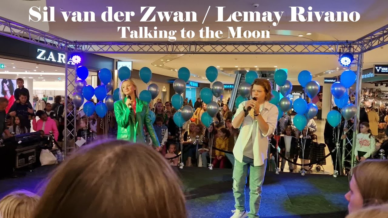 Sil van der Zwan / Lemay Rivano - Talking to the Moon (live optreden in ...