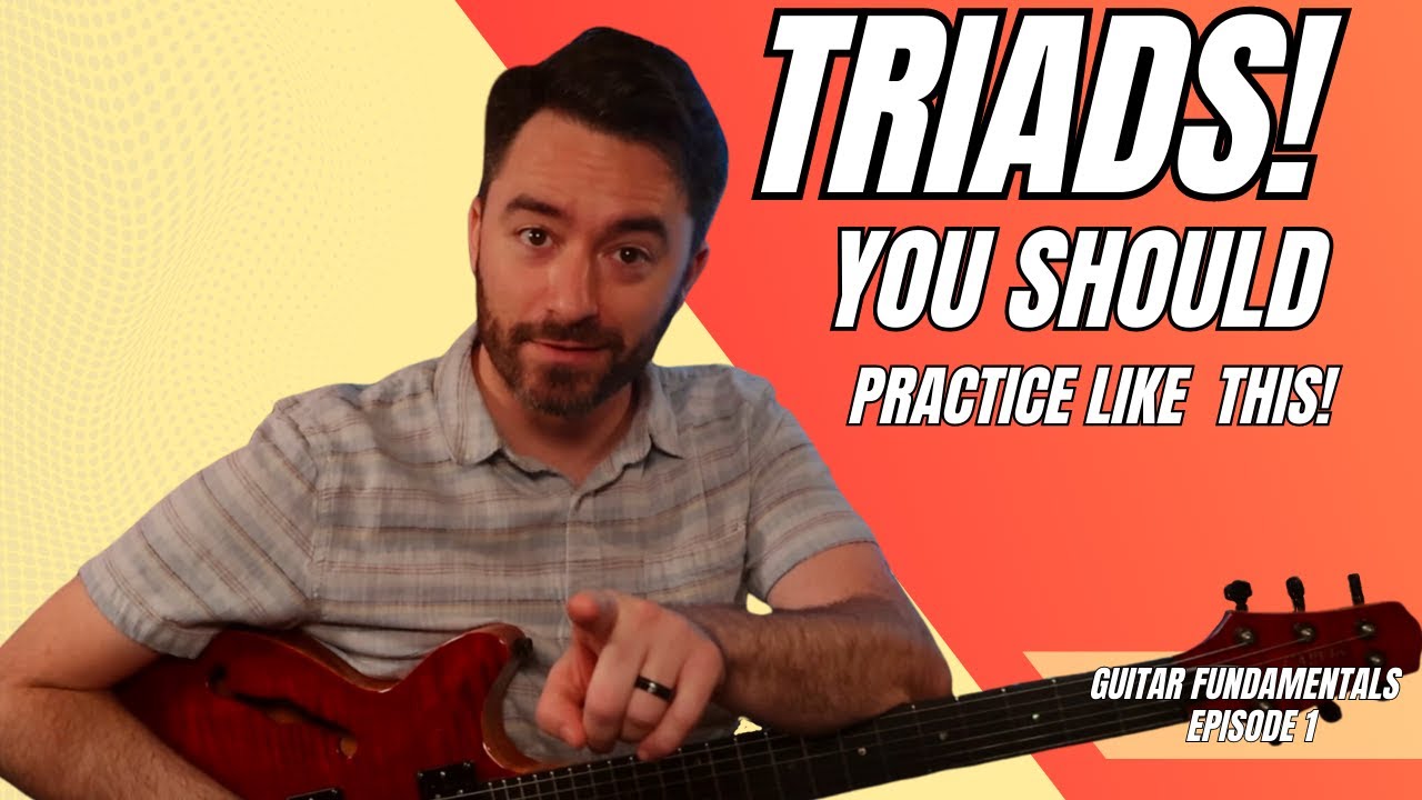 Jazz Guitar: You Should Really Learn Your Triads Like This! Guitar ...