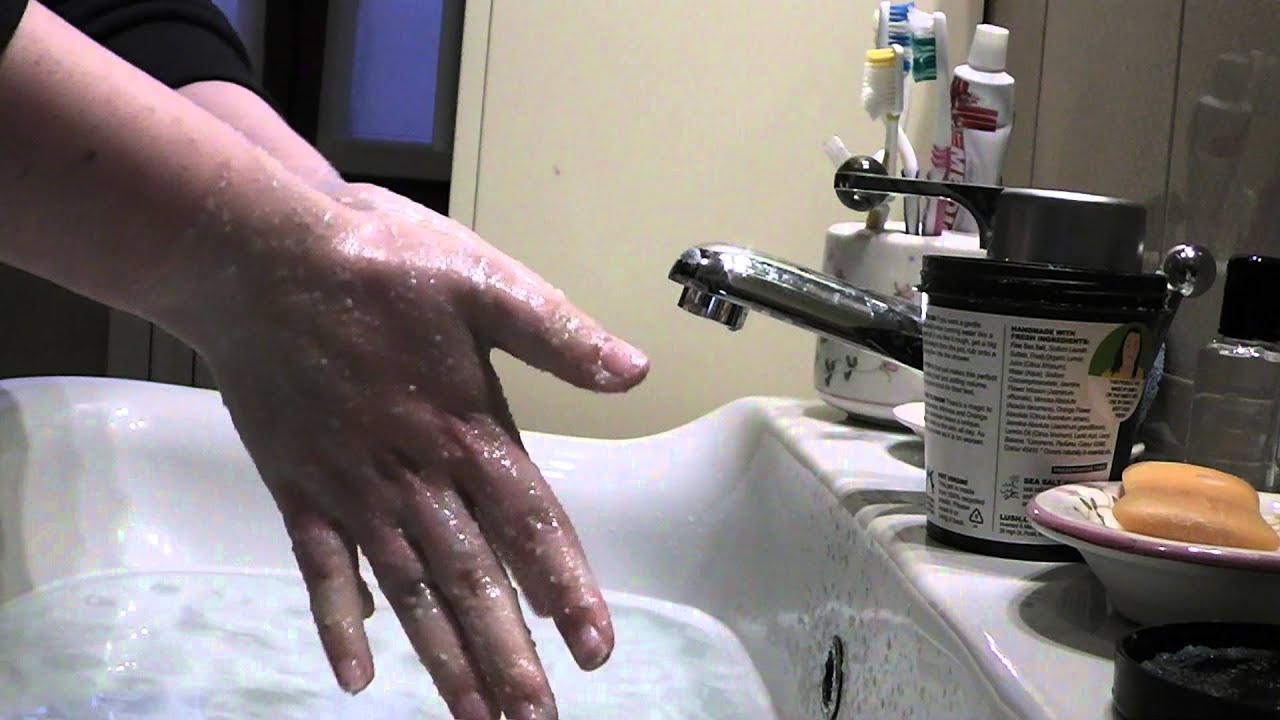 ASMR Hands Washing - YouTube