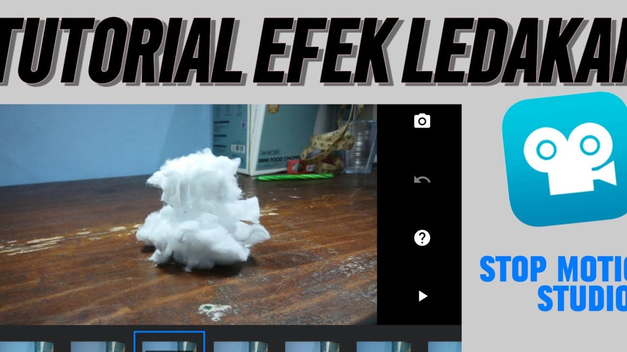 TUTORIAL Efek Ledakan Stop Motion - YouTube