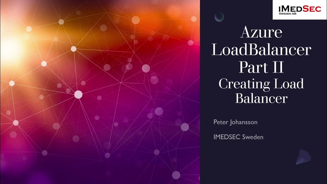 Create Azure Load Balancer - YouTube
