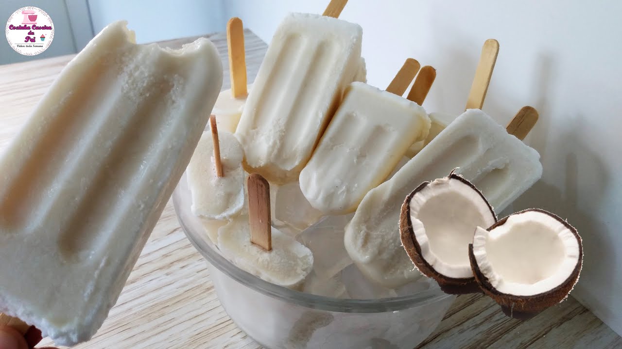 PICOLÉ CREMOSO DE COCO - YouTube