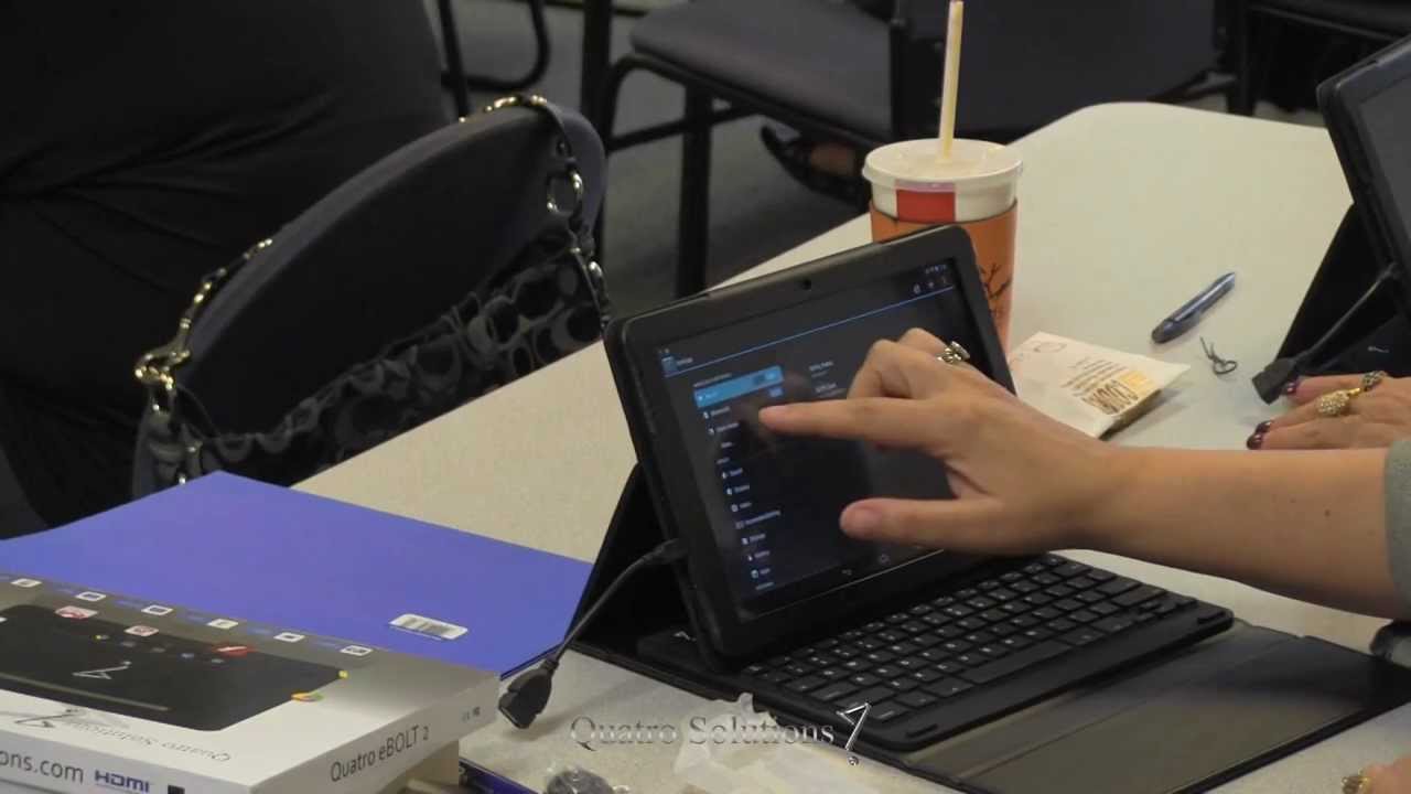Tablets For Education - Quatro Solutions eBOLT - YouTube