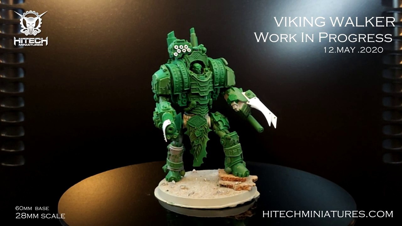Hitechminiatures - VIKING WALKER wip - YouTube