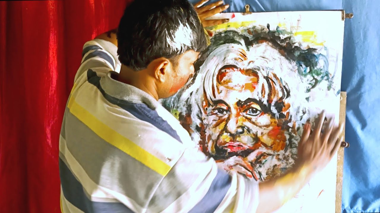 APJ Abdul kalam Drawing || How to Draw apj Abdul Kalam easy || Creative ...