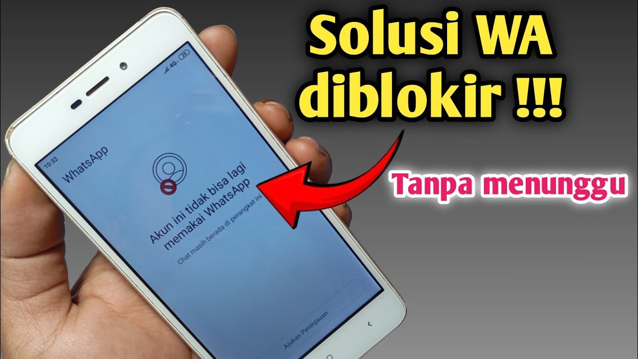 Cara mengatasi wa diblokir karena spam tanpa menunggu 24 jam - YouTube