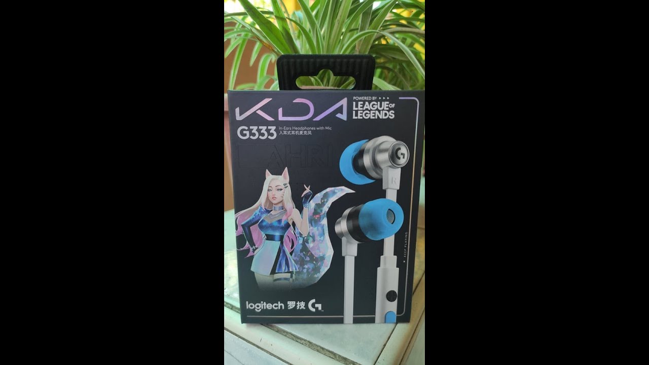 Logitech G333 KDA Edition Unboxing & Mic Test - YouTube