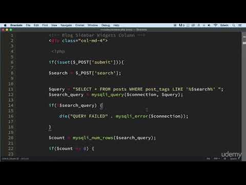 13 Creating a custom search engine part 2 - CMS PROJECT BLOGGING SYSTEM FRONT END & FIRST STEP ...