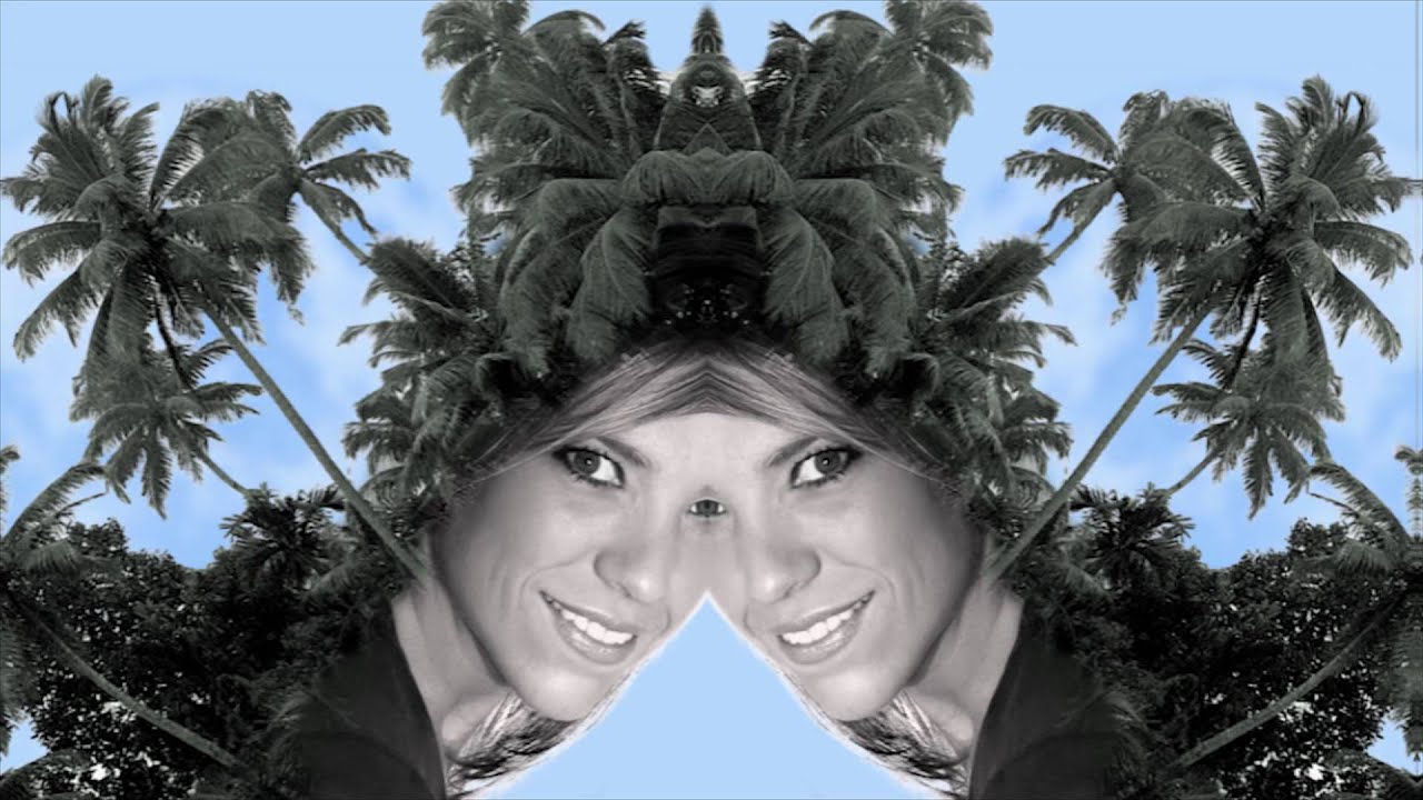 Palm Tree Hair Lady - after effects + photo shop - YouTube