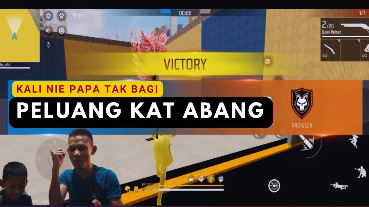 KALI NI PAPA TAK BAGI MUKA 1 vs 1 - YouTube