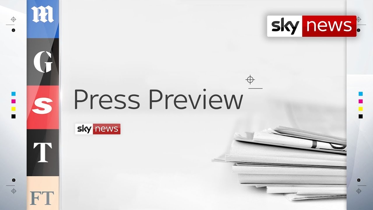 Press Preview: A first look inside Tuesday's newspapers - YouTube