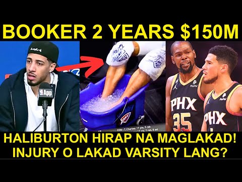 Haliburton MAY INJURY o LAKAD VARSITY Lang? | Suns NALOKO na? 2 YRS ...