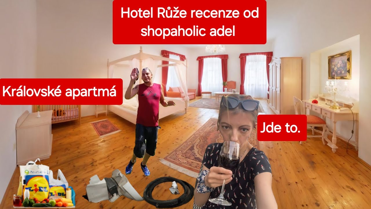 Shopaholic Adel vlog- REAKCE hotel Růže - YouTube